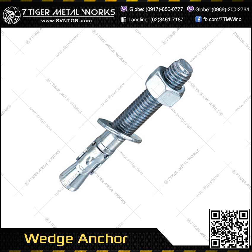 GI G4.8 Wedge Anchor - ASTM A325 Anchor Bolt Philippines